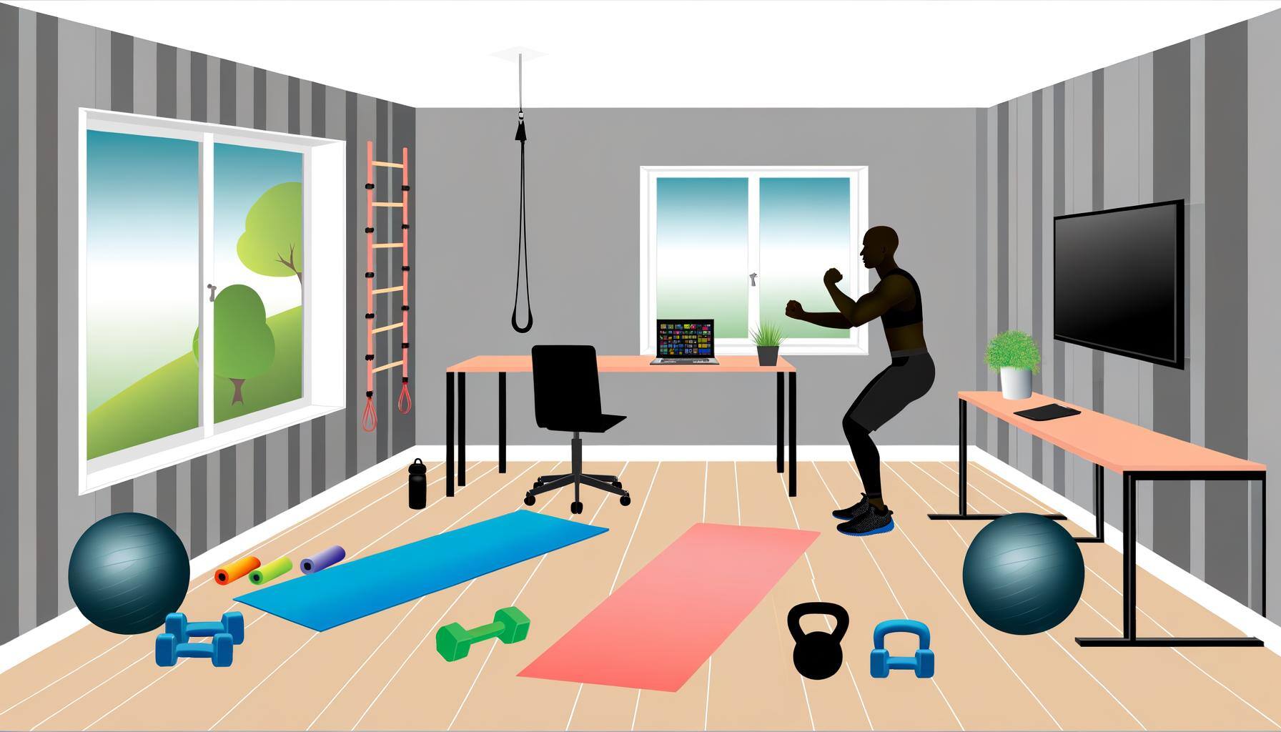 Work at Home Exercises | Tips for Easy Workouts